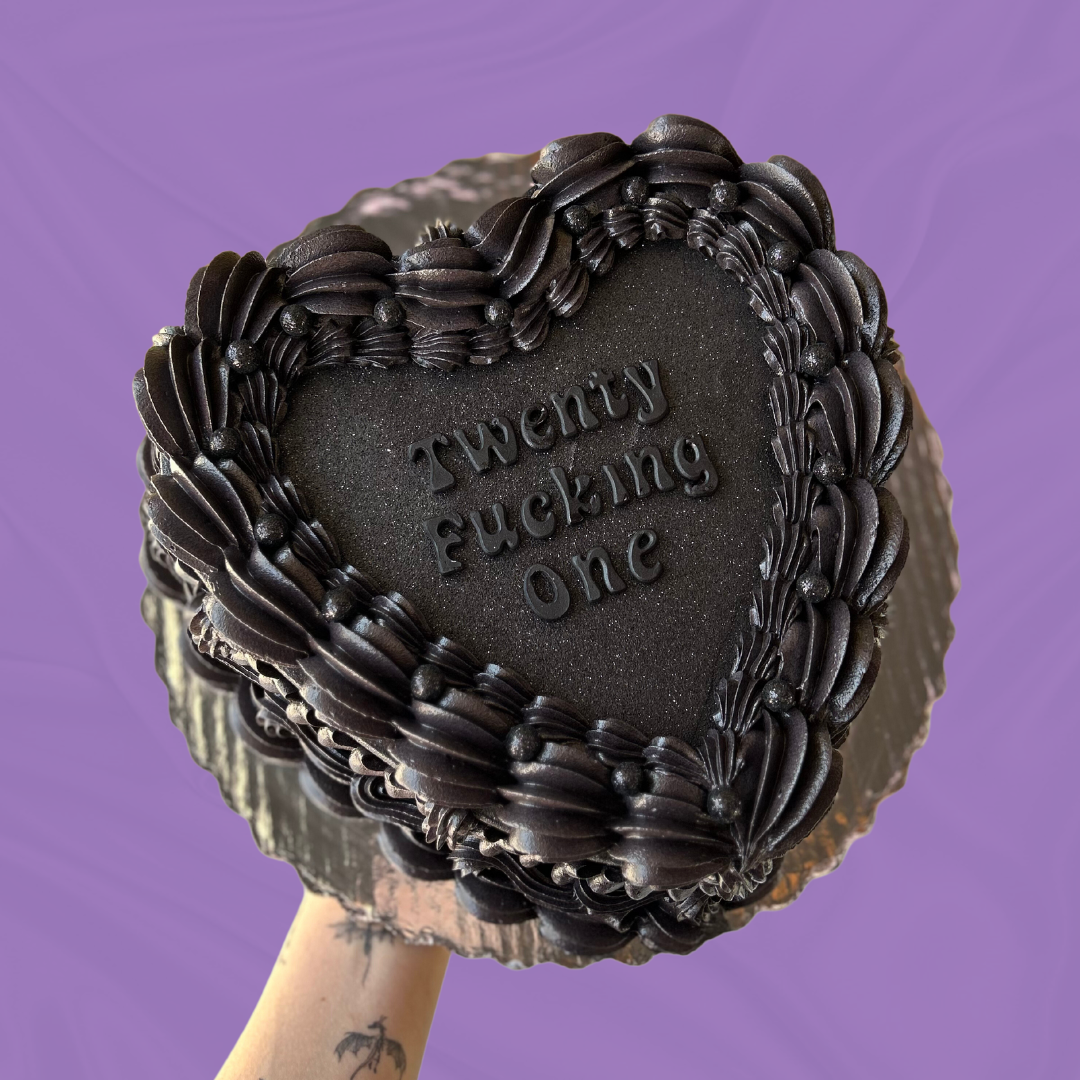 Vintage Cake con GLITTER – buter.mx